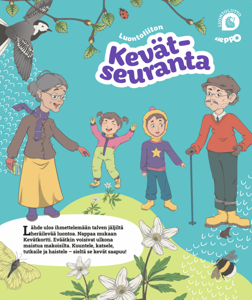 Kevätseuranta: Lasten kevätkortti - MAPPA.fi